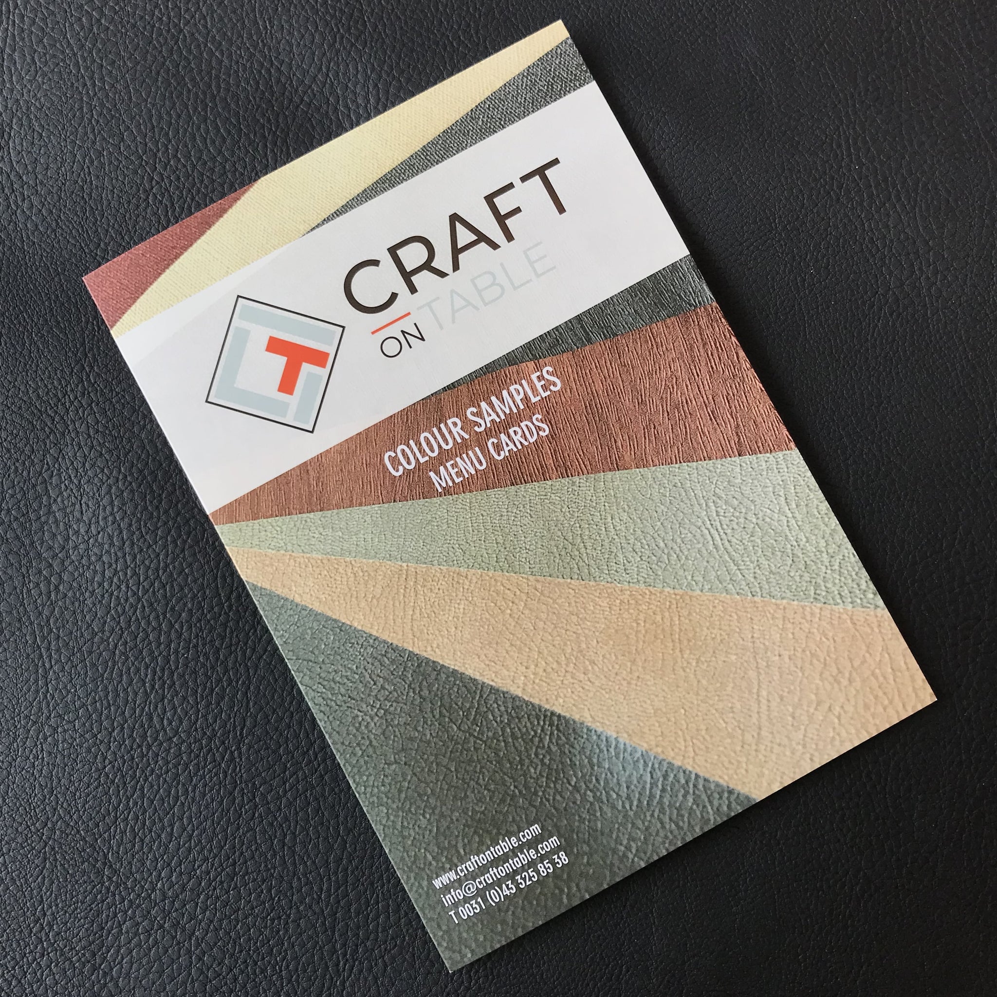 Menukaarten Klem Binding | Craft On Table
